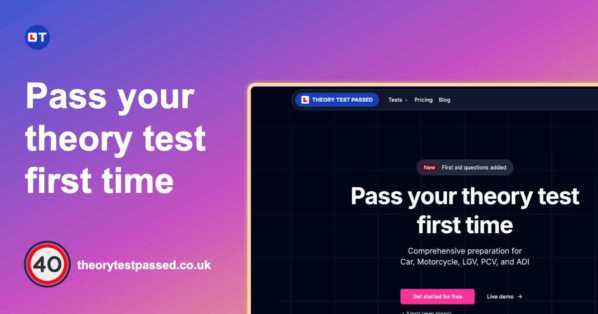 Free UK Theory Test Practice | Pass First Time
